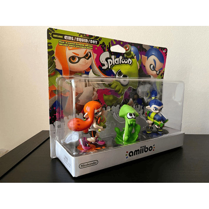 Pack Amiibos 3 En 1 - Splatoon Series | WonderBox