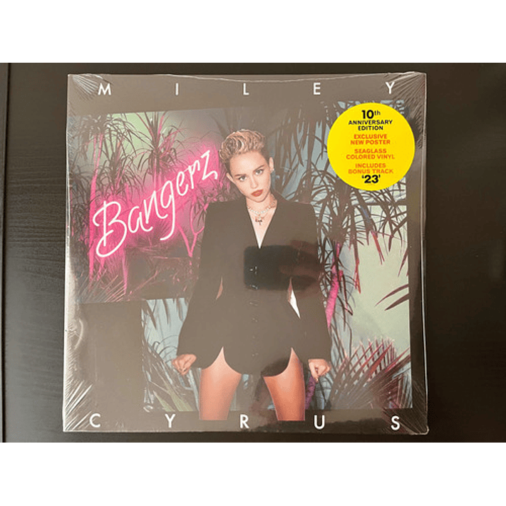 Miley Cyrus - Bangerz - Vinilo (2LP) Deluxe Sea Glass Edició | WonderBox
