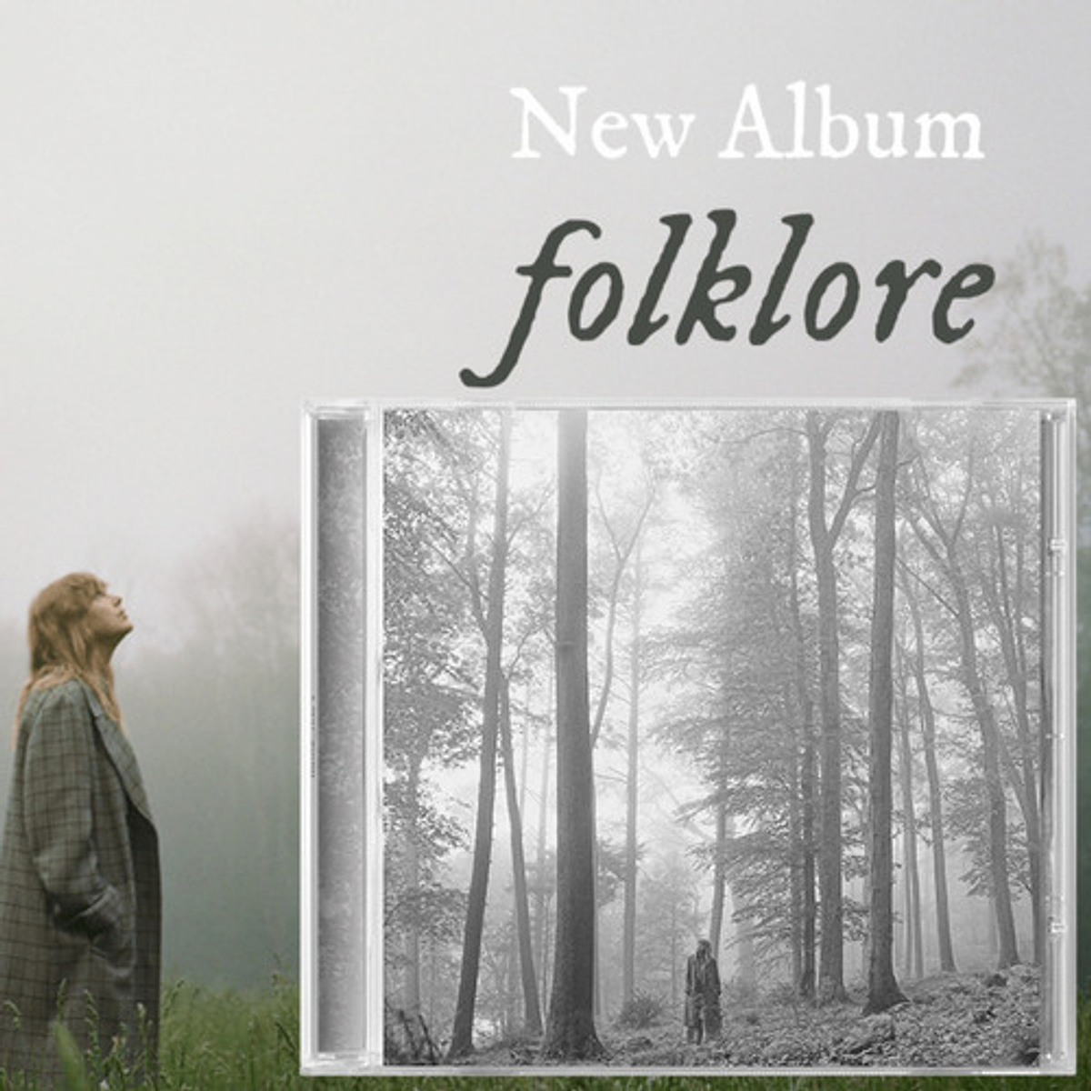 Folklore - Taylor Swift - CD Deluxe In The Trees | WonderBox