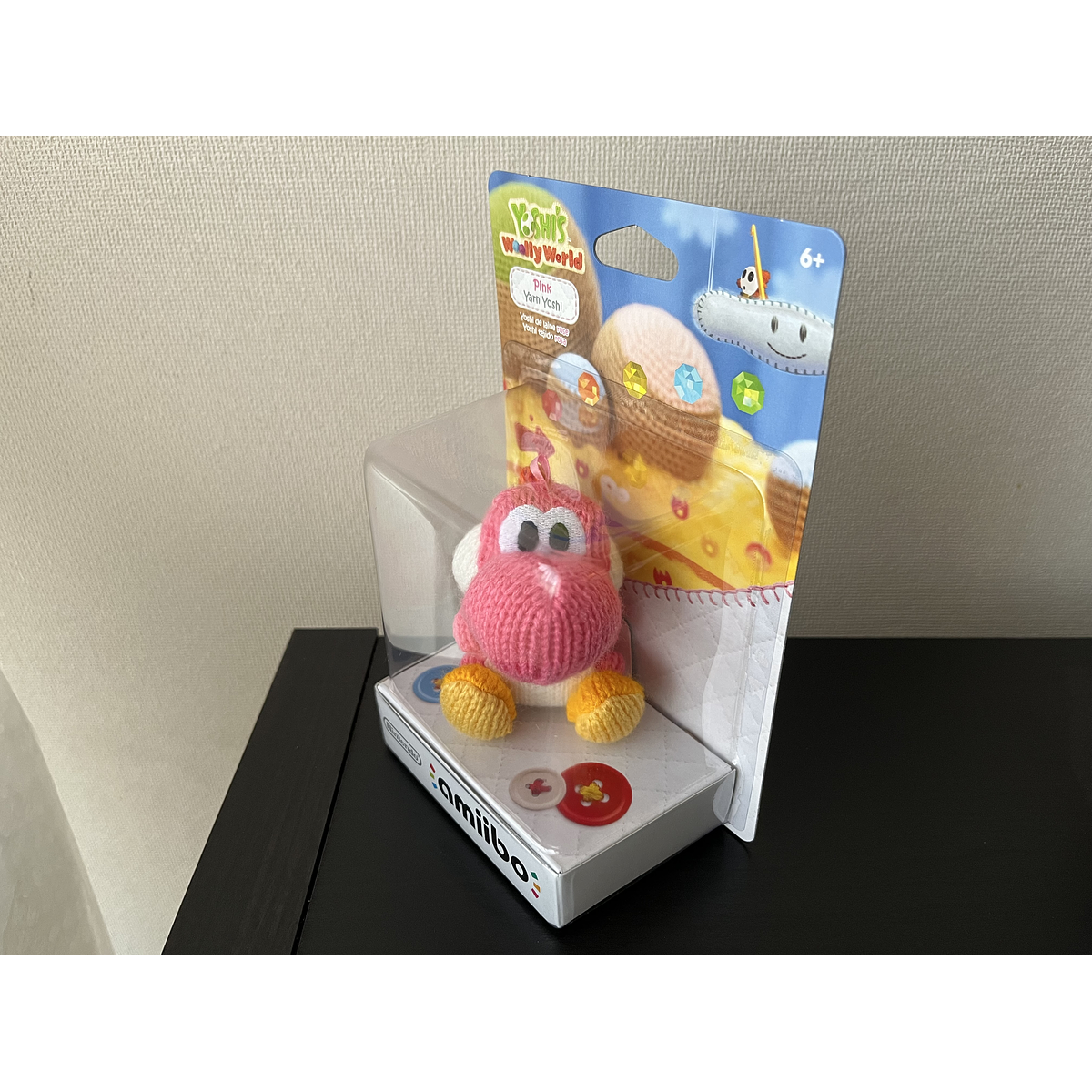 Figura Amiibo Yarn Yoshi - Yoshi's Wolly World Series | WonderBox