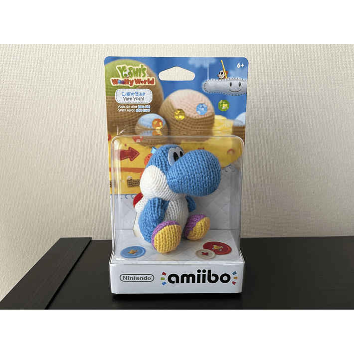 Figura Amiibo Yarn Yoshi - Yoshi's Wolly World Series | WonderBox