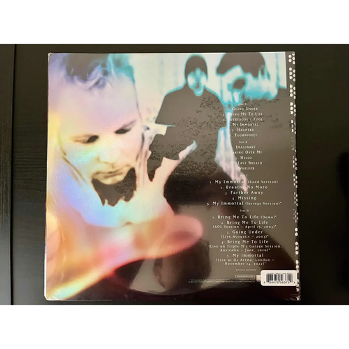 Evanescence - Fallen - Vinilo (2LP) Deluxe Blue Smoke Target | WonderBox