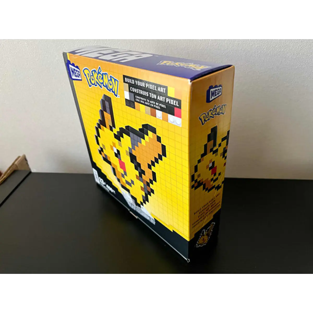 Mega Pokémon Bloques De Construcción Pixel Art Pikachu | WonderBox
