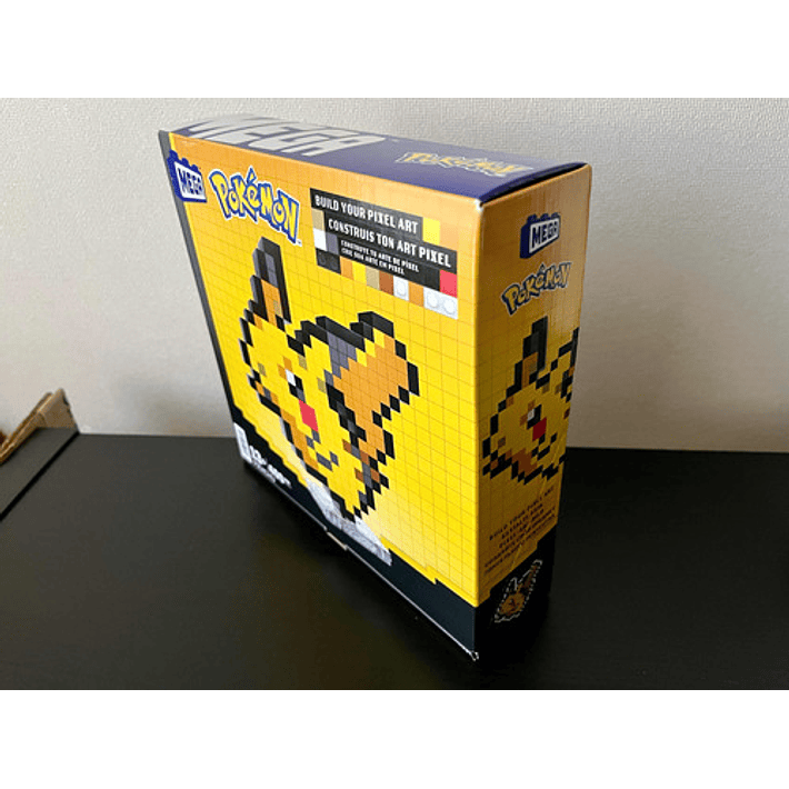 Mega Pokémon Bloques De Construcción Pixel Art Pikachu | WonderBox