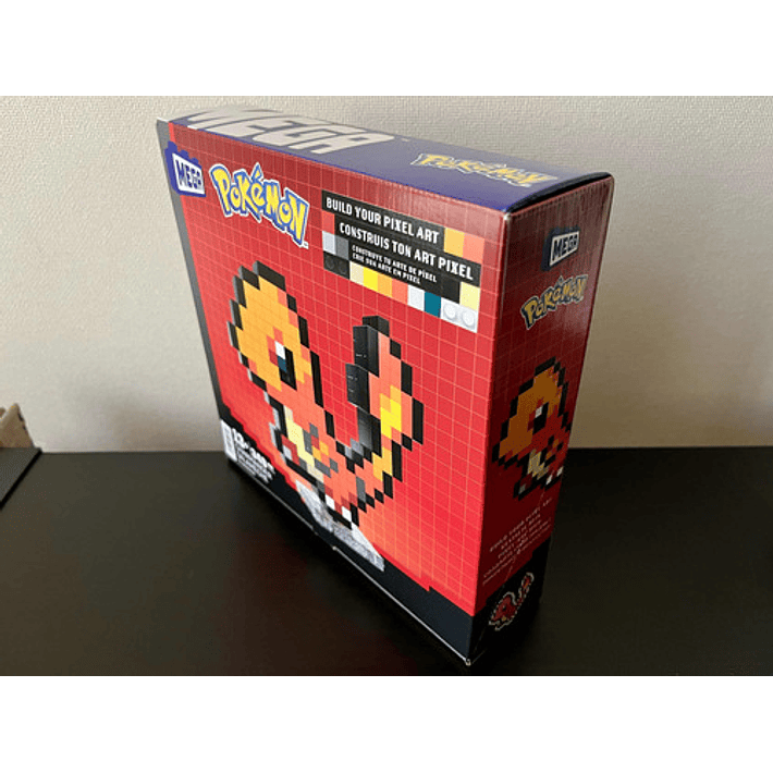 Mega Pokémon Bloques De Construcción Pixel Art Charmander | WonderBox