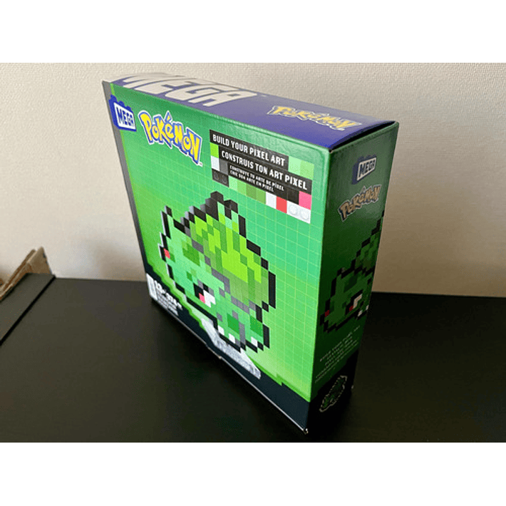 Mega Pokémon Bloques De Construcción Pixel Art Bulbasaur | WonderBox