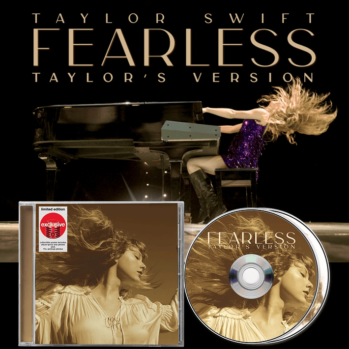 Taylor Swift - Fearless (Taylor's Version) - CD Target Editi | WonderBox