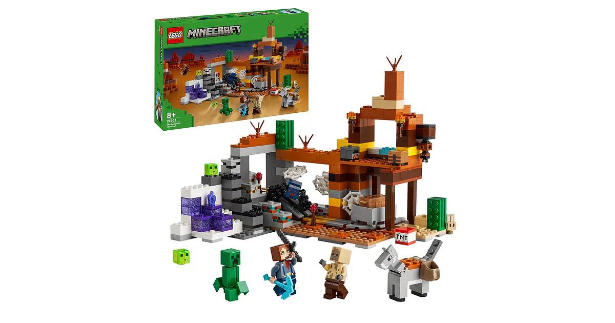 LEGO Minecraft - El Pozo de Mina de los Páramos (21263)
