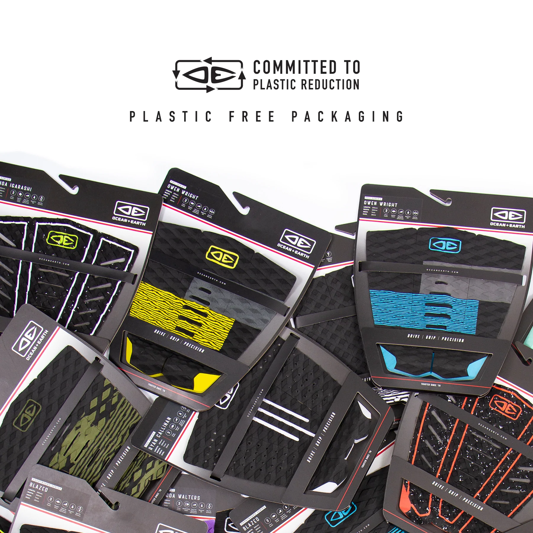 SURF PAD FISH - BLACK