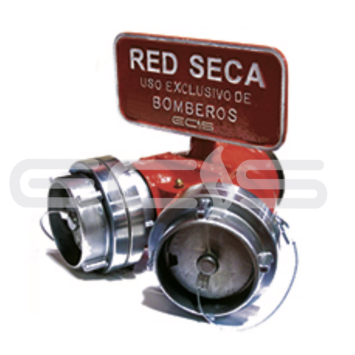 Toma Exterior de Incendio Bifurca o Gemela para Red Seca 4