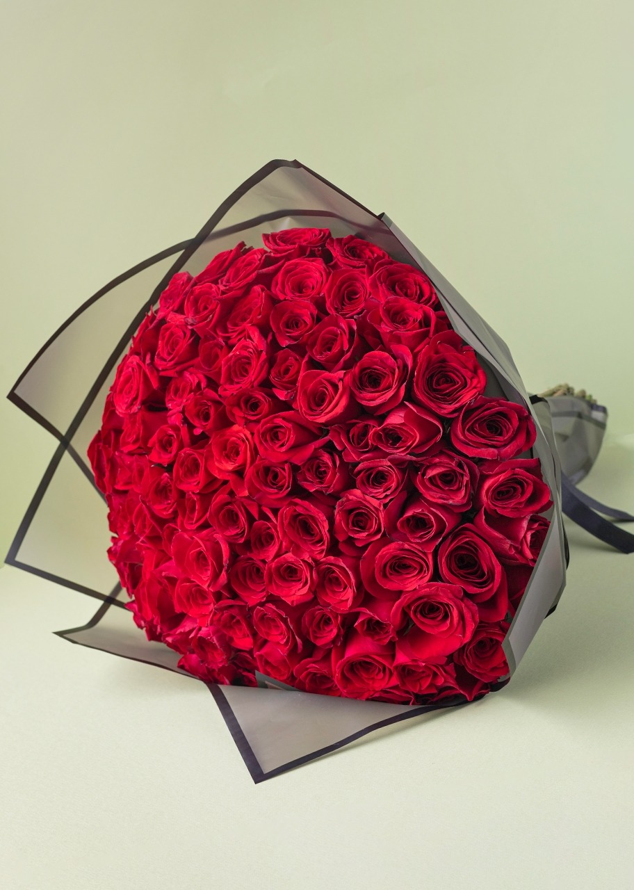 Ramo 100 Rosas | Envía Elegancia Majestuosa | Feel Flowers | Feel Flowers