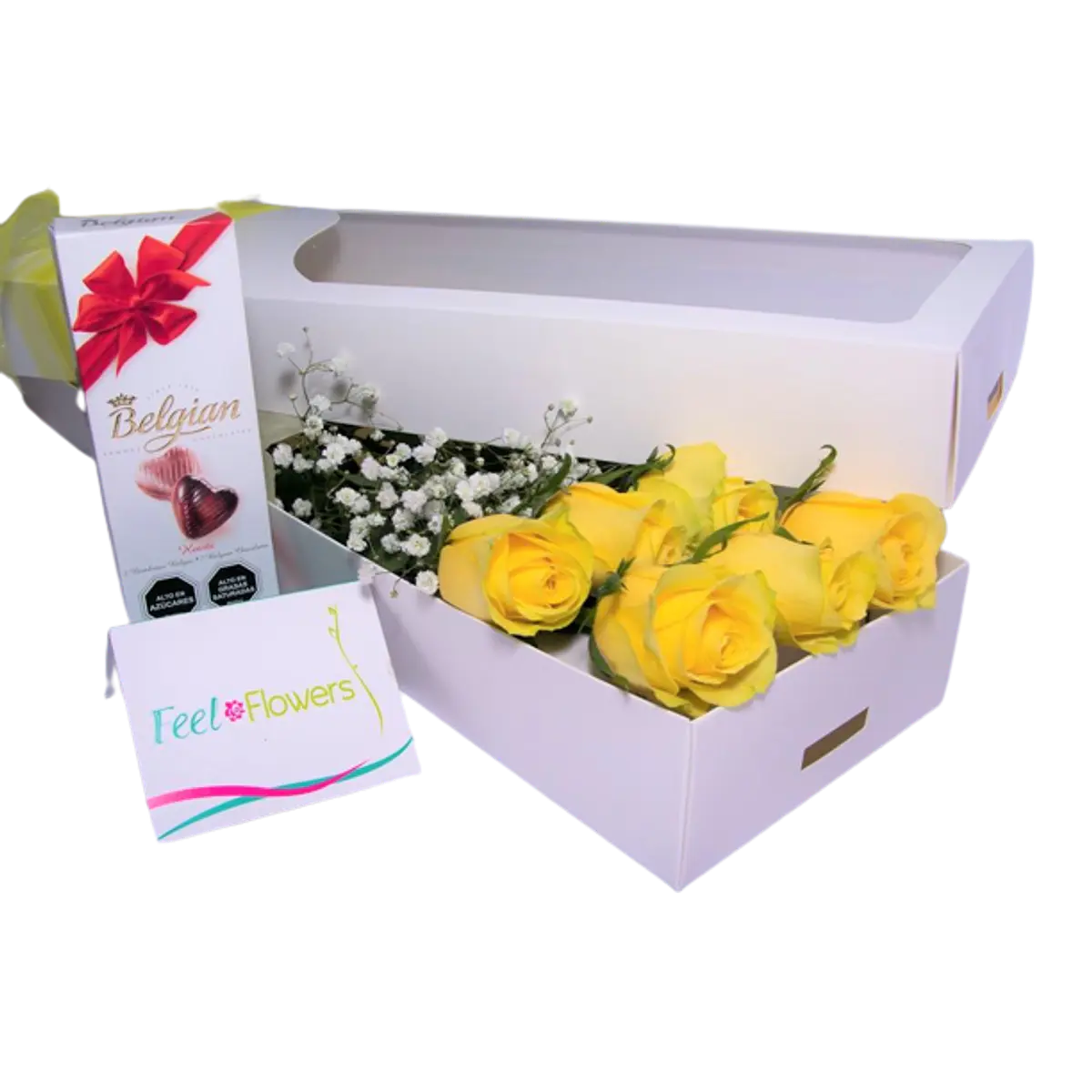 Cajas con flores | Feel Flowers