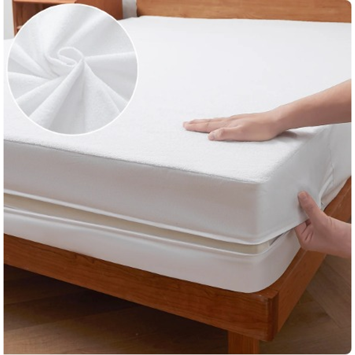 Cubre colchón 180x200+30cm