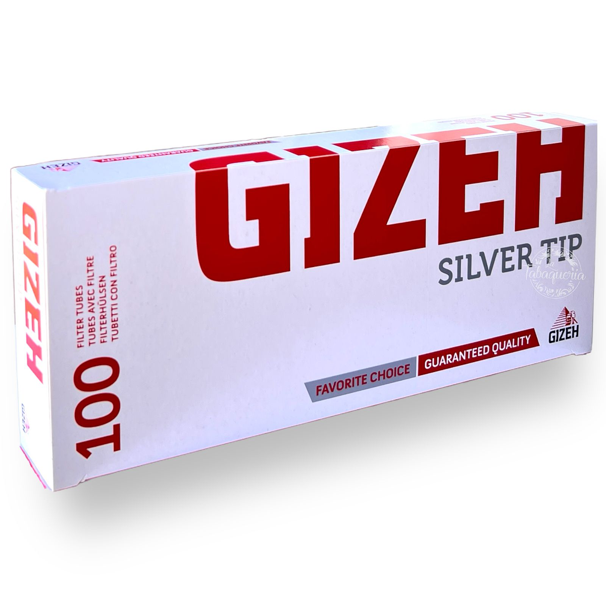 Tubos con Filtro Gizeh Silver Tip cajetilla $1.100xMayor