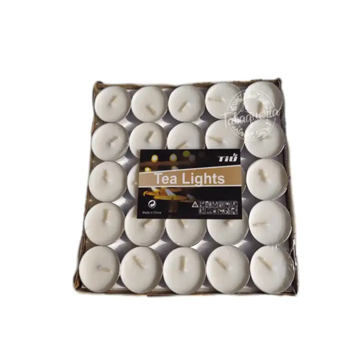 Velas Tealight Set de 50unds. $1.990xMayor