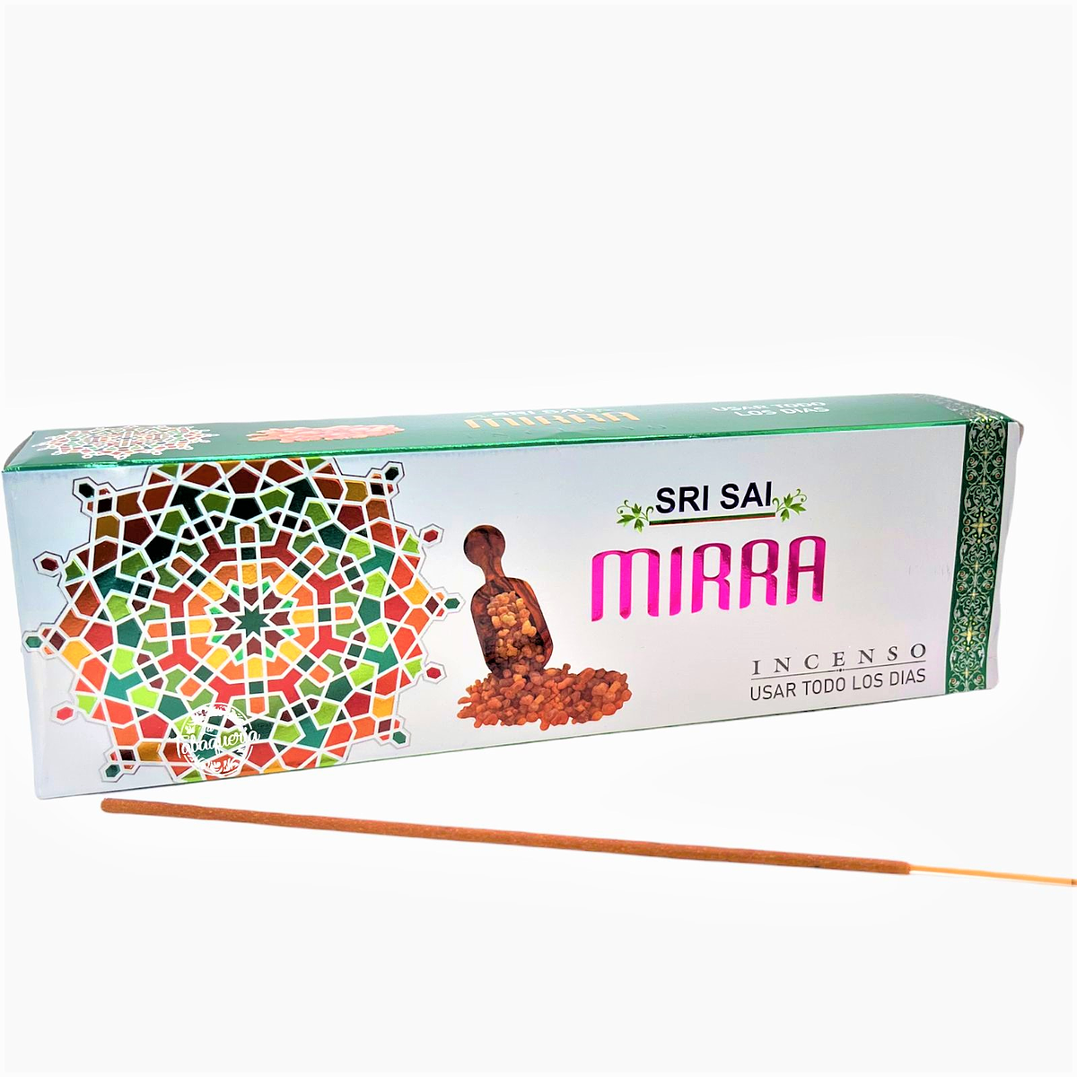 Incienso Orgánico Sri Sai Mirra $3.990xMayor