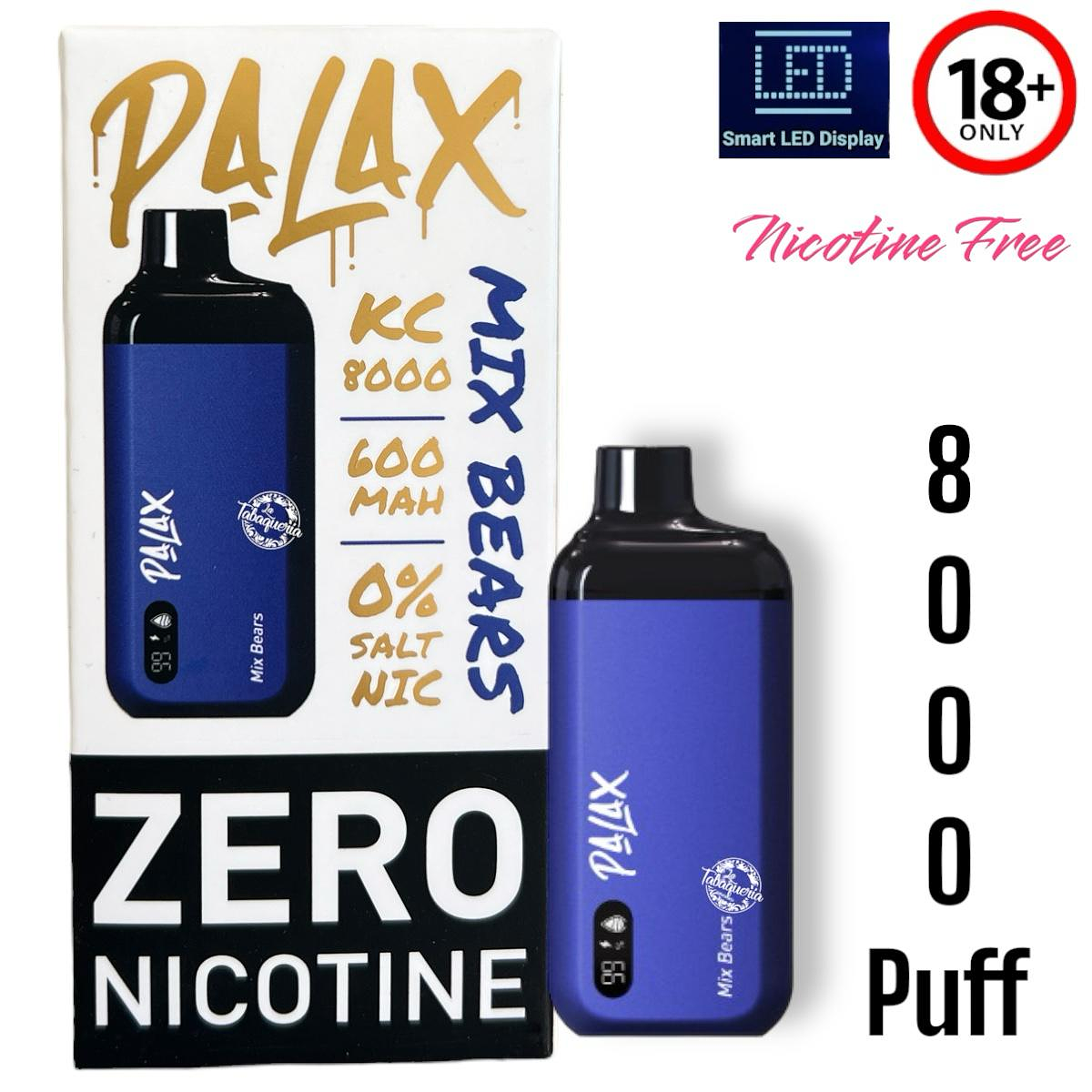 Vape PALAX Gomitas de Oso 8000Puffs $13.990xMayor