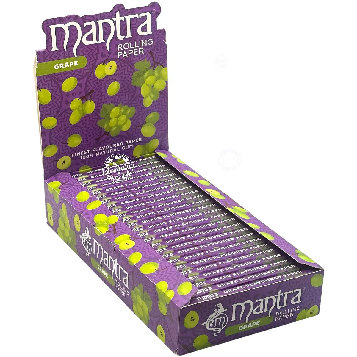 Papelillo Mantra sabor Uva 1 ¼ Display