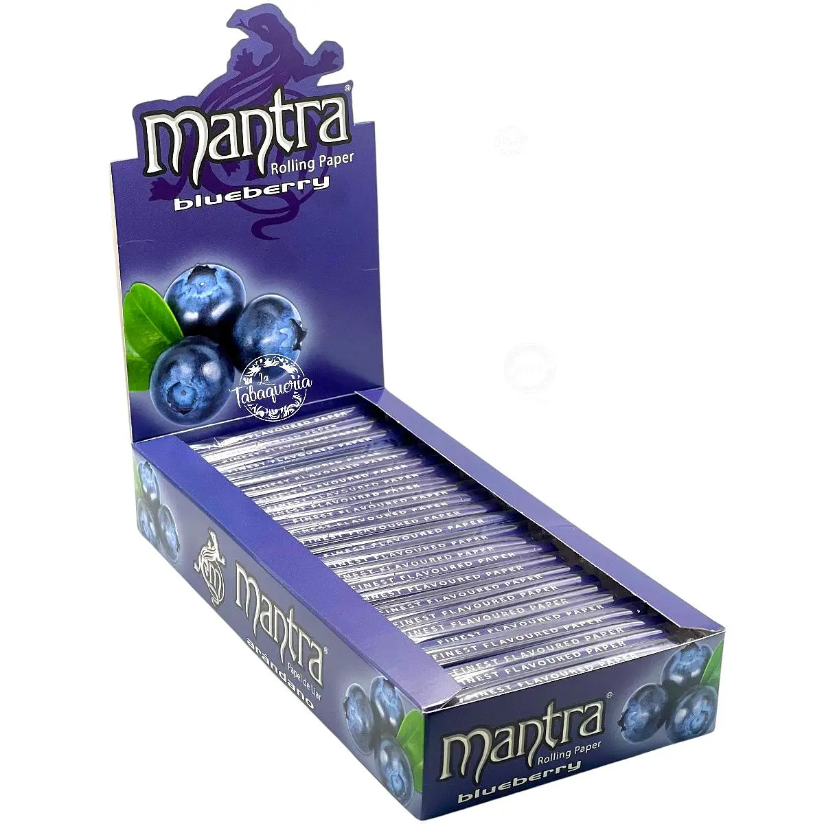 Papelillo Mantra sabor Arandano 1 ¼ Display
