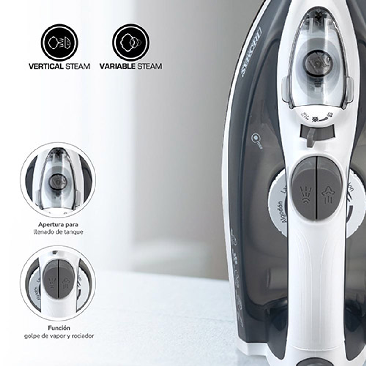 PLANCHA VAPOR THOMAS TH-7003