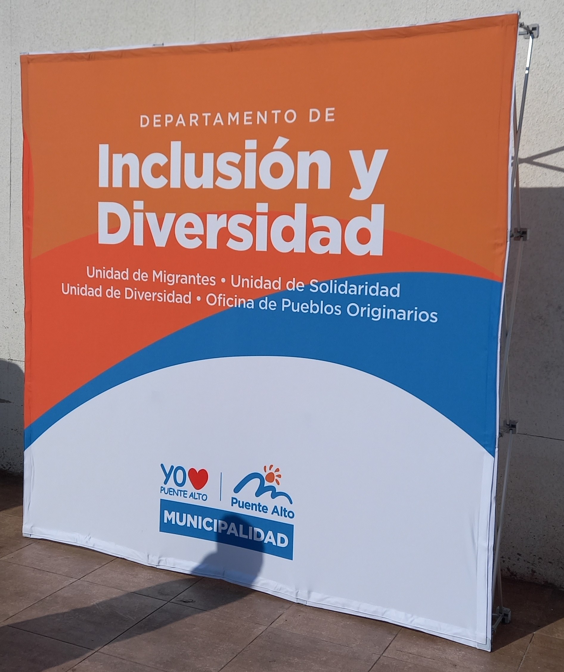 Panel Araña de 3 cuerpos Municipalidad Puente Alto