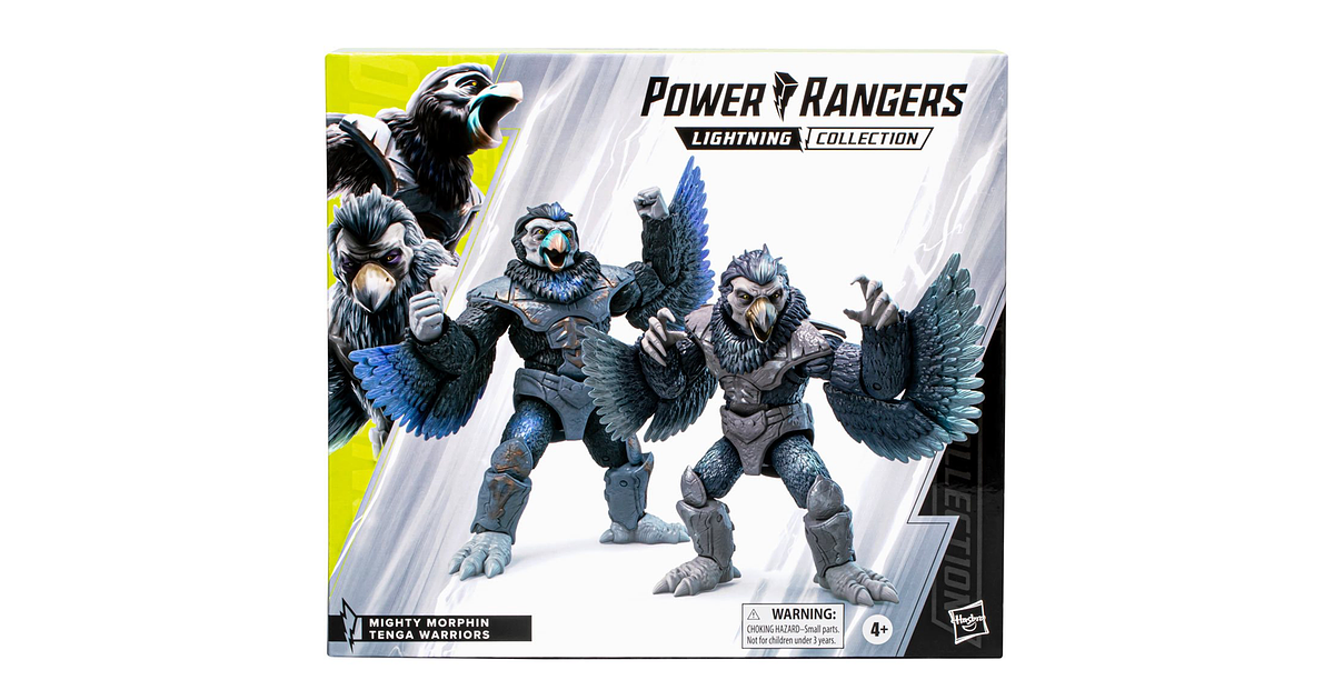 Mighty Morphin Tenga Warriors 2-Pack, Power Rangers Lightnin