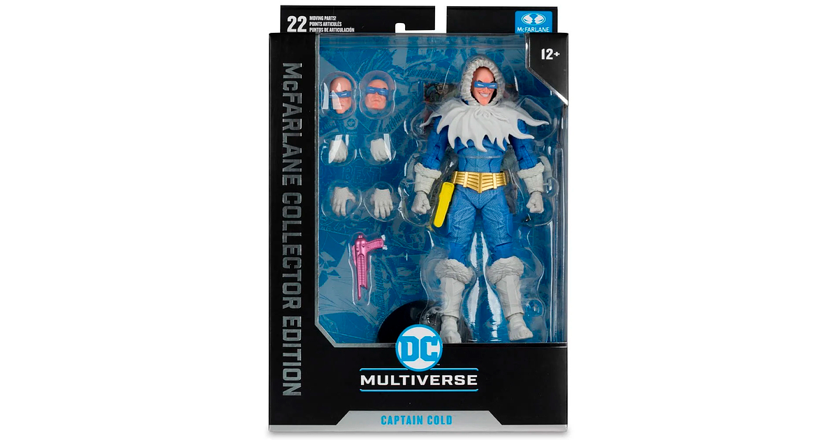 Captain Cold (The Rogues) DC McFarlane Collector Edition - M