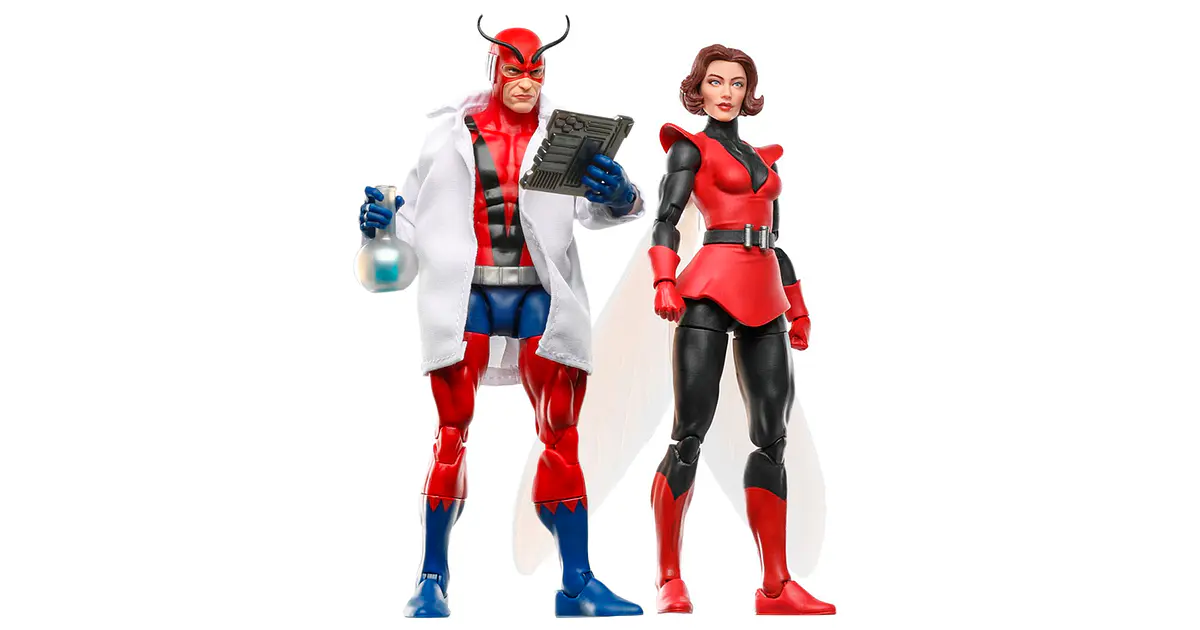 Hank Pym (Giant-Man) & Janet Van Dyne (Wasp) 2-Pack,