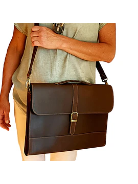 PORTA NOTEBOOK DE CUERO