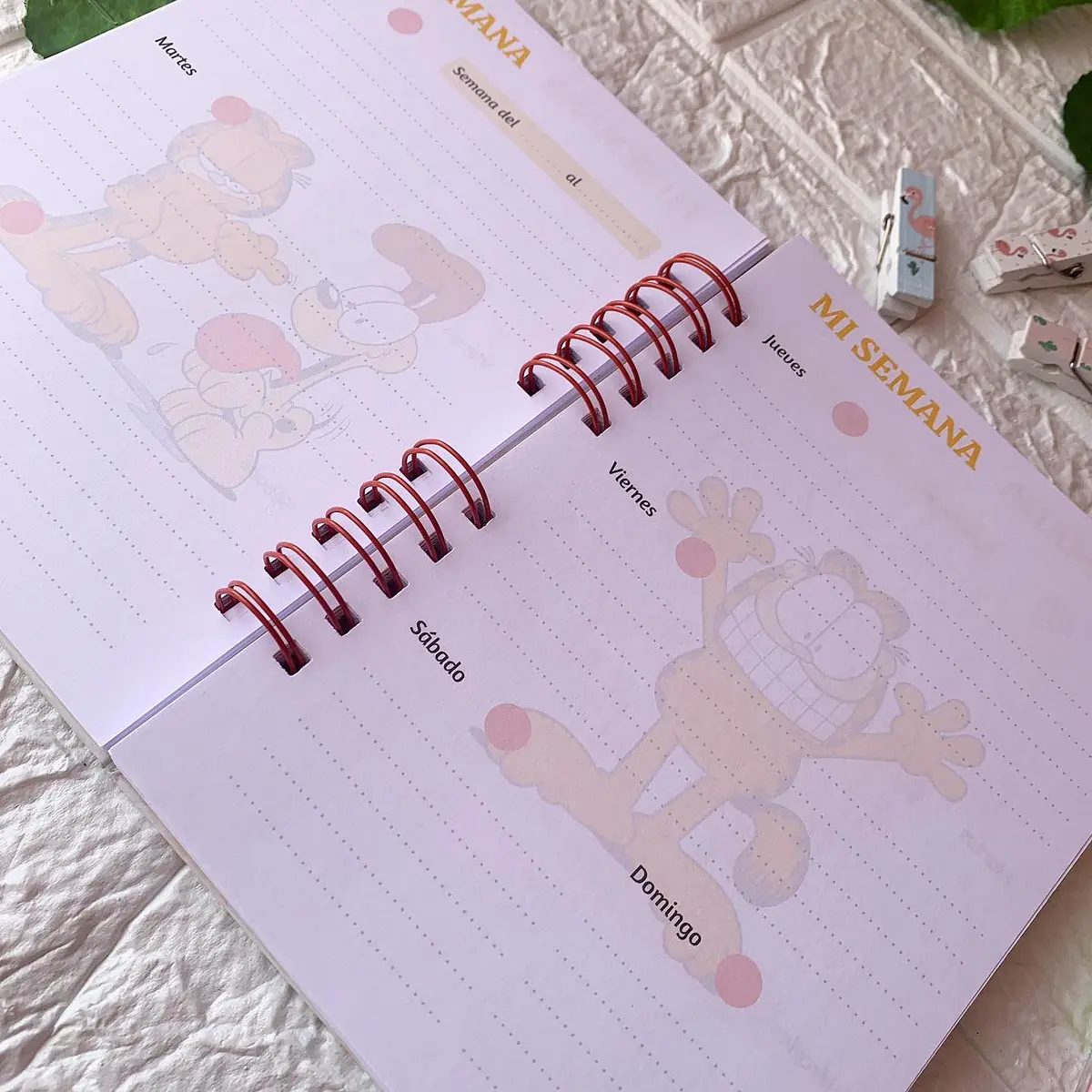 Planner Anual Garfield