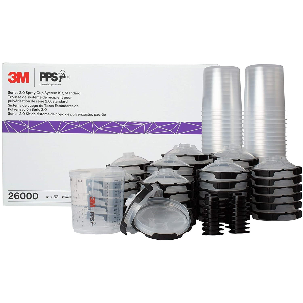 KIT Liners PPS 650ml 200 micrones 3M-26000