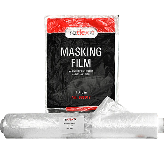 Masking film individual 4m x 5m Radex