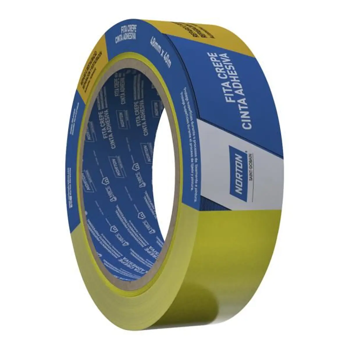 MASKING TAPE NORTON AMARILLA 48MM X 40M