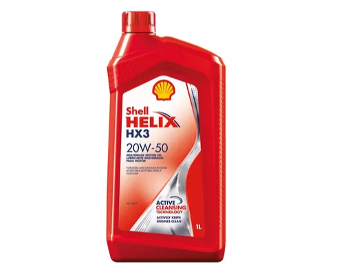 SHELL HELIX HX3 20W 50