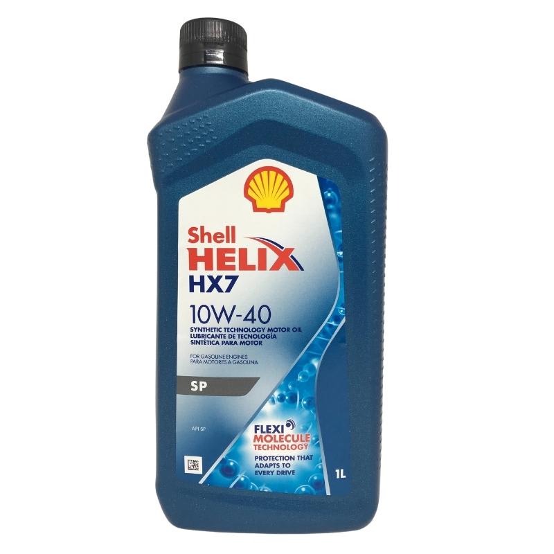 Aceite para motor Shell Helix HX7 SP 10W-40 bencinero