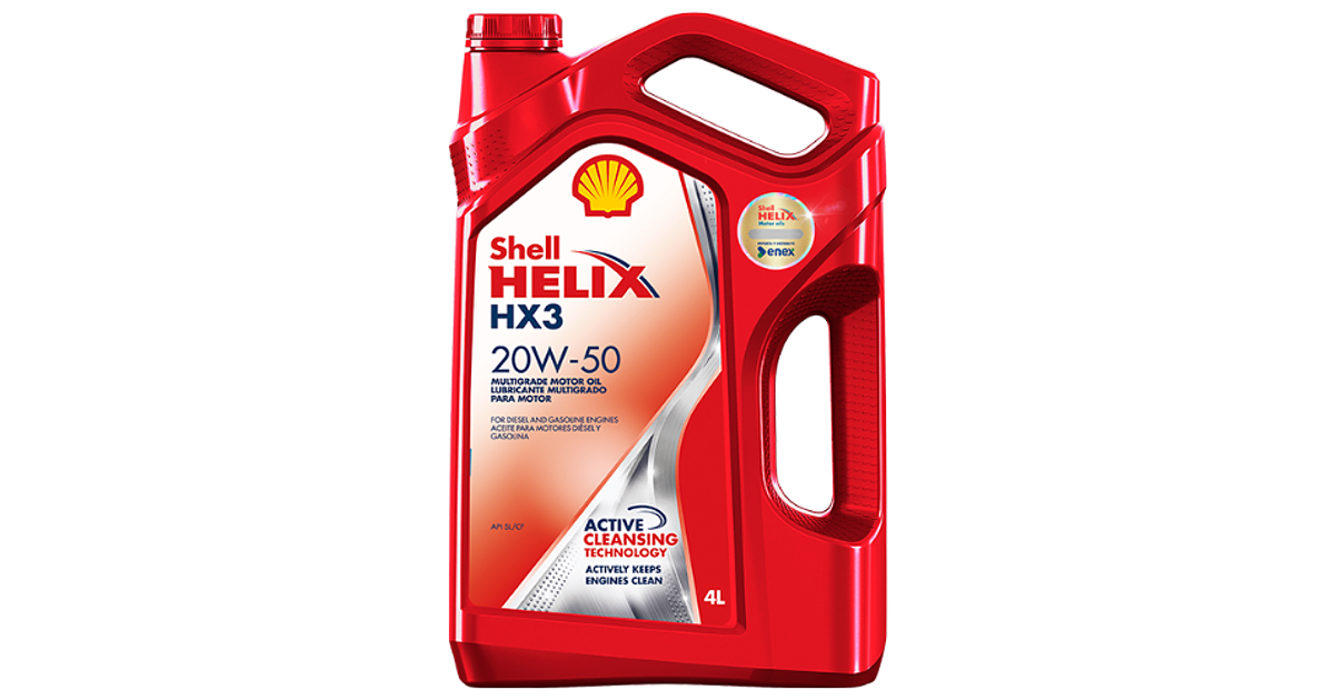 Shell Helix HX3 20W50 Galón