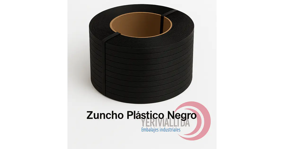Zunchos Plásticos Negro