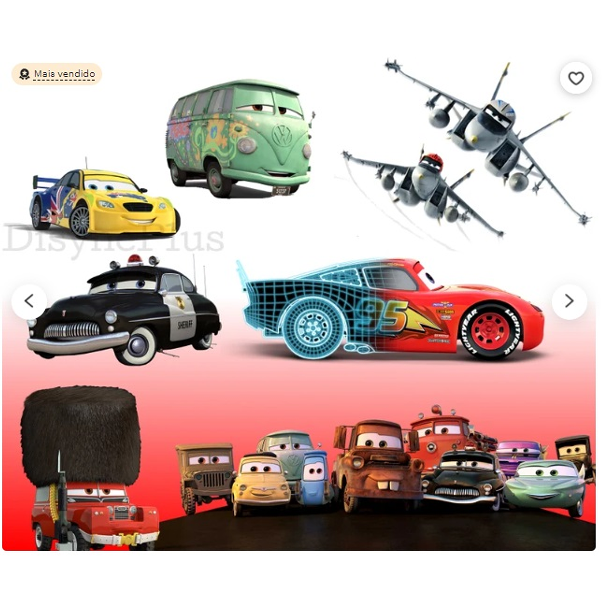 Imágenes Rayo McQueen Png 300 dpi Clipart Transparente