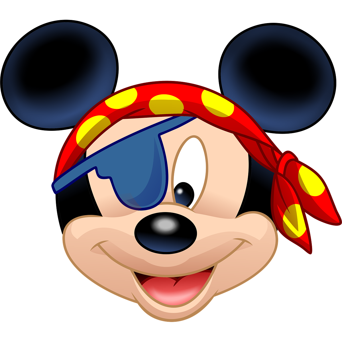 Imágenes El Capitán Mickey Png, Images Mickey Mouse Pirate
