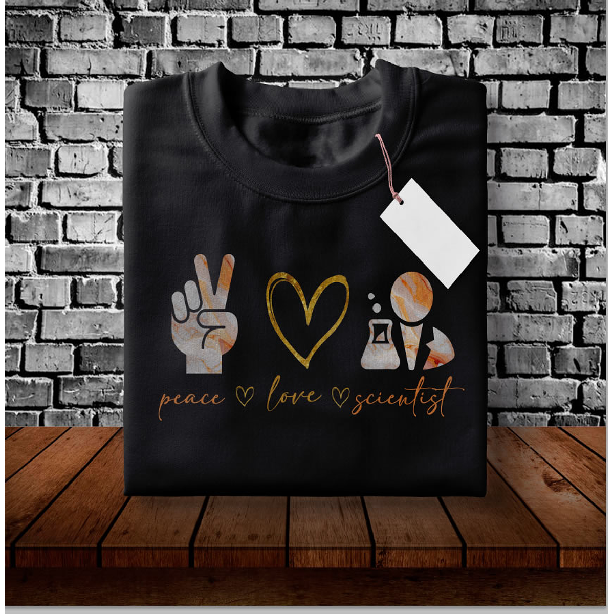 20 Diseños Plantillas Playera Peace and Love Editable + Png