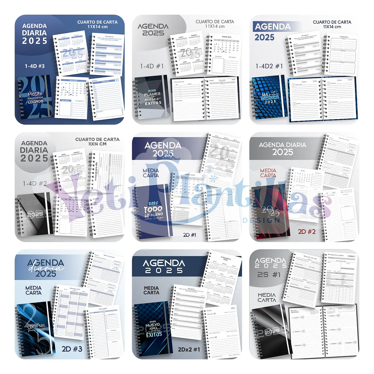 Mega Pack Agendas Planes 2025 Completo + Actualizaciones Arc
