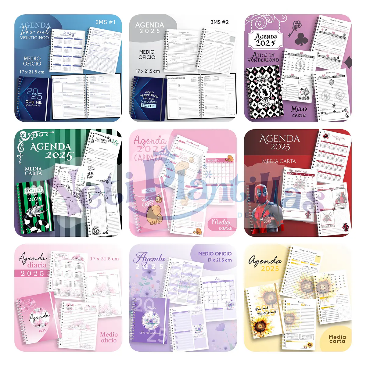 Mega Pack Agendas Planes 2025 Completo + Actualizaciones Arc