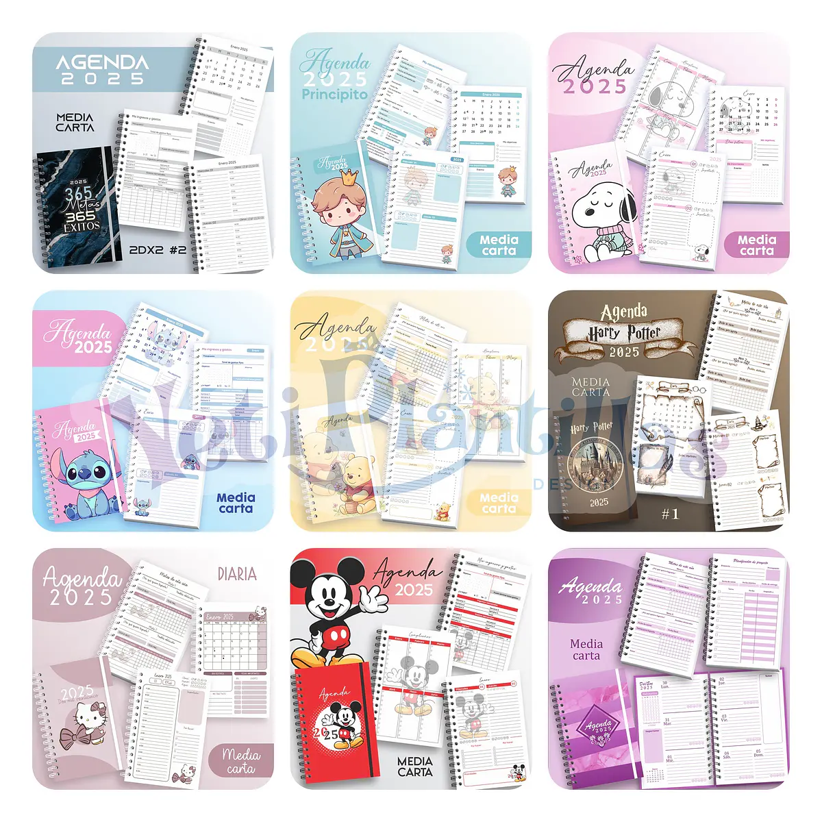 Mega Pack Agendas Planes 2025 Completo + Actualizaciones Arc