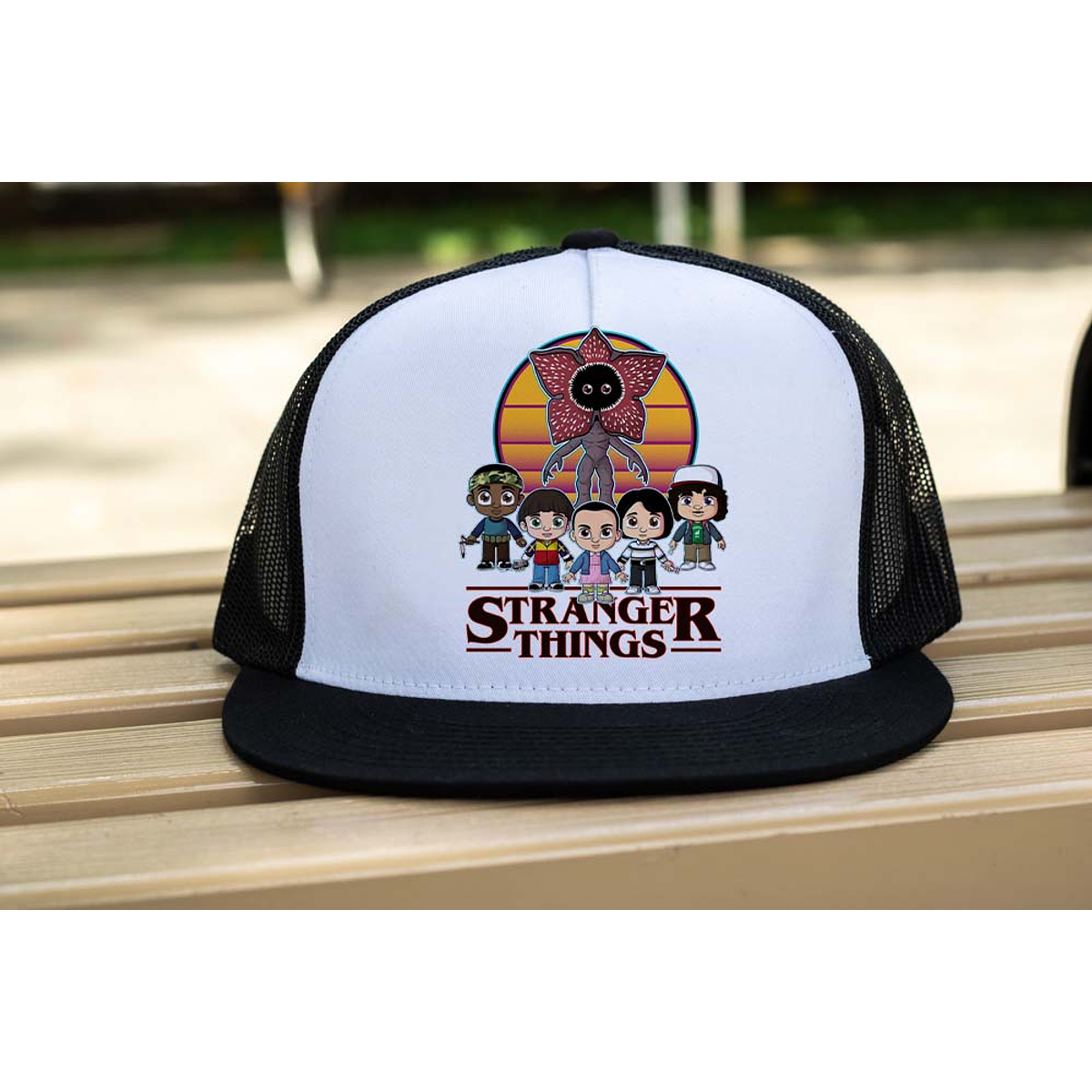 15 Plantillas Diseños Camiseta Poleras y Gorros Stranger Thi