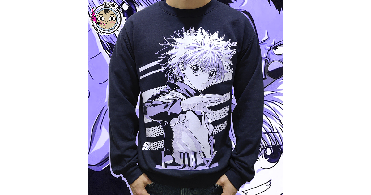 Polerón Polo Killua (Azul Marino) HxH