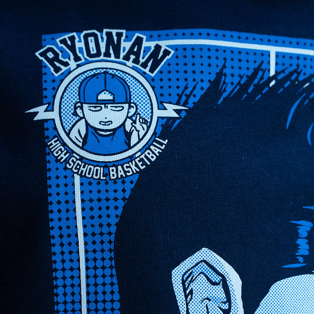 Ryonan Slam Dunk Azul marino
