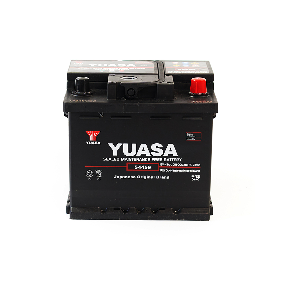 Batería de Auto Yuasa 54459 | Batetec | Tienda de Baterías