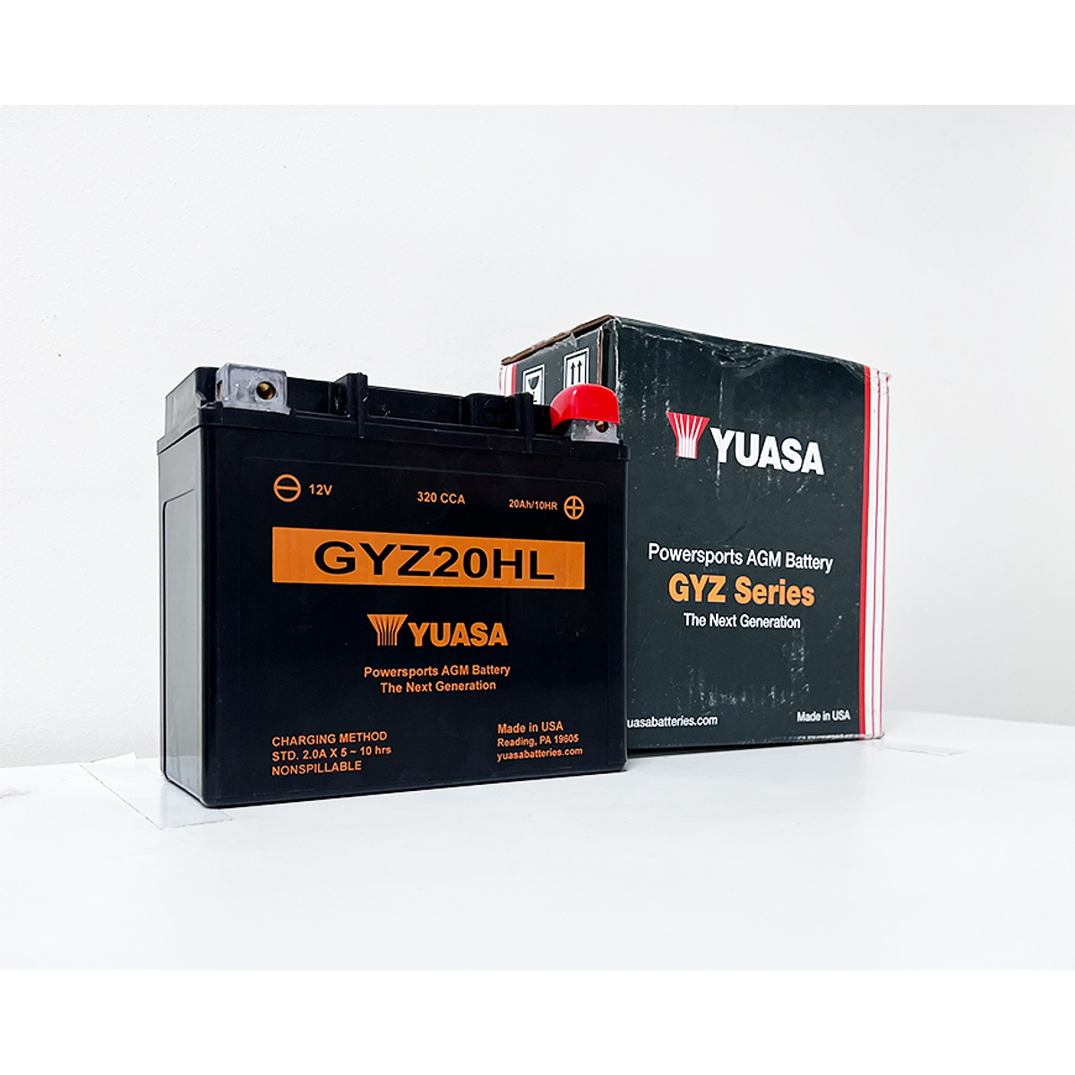 Batería de Moto Yuasa GYZ20HL | Batetec | Tienda de Baterías
