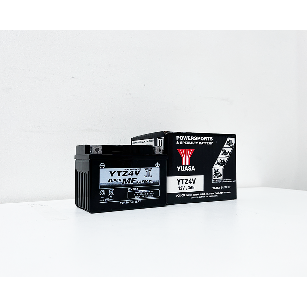 Batería de moto Yuasa YTZ4V | Batetec | Tienda de Baterías