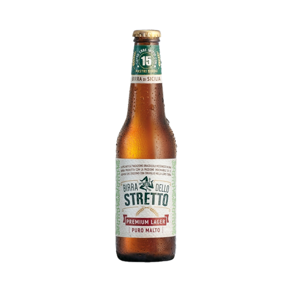 Cerveza artesanal birra dello stretto 24x330CC (+ IVA)